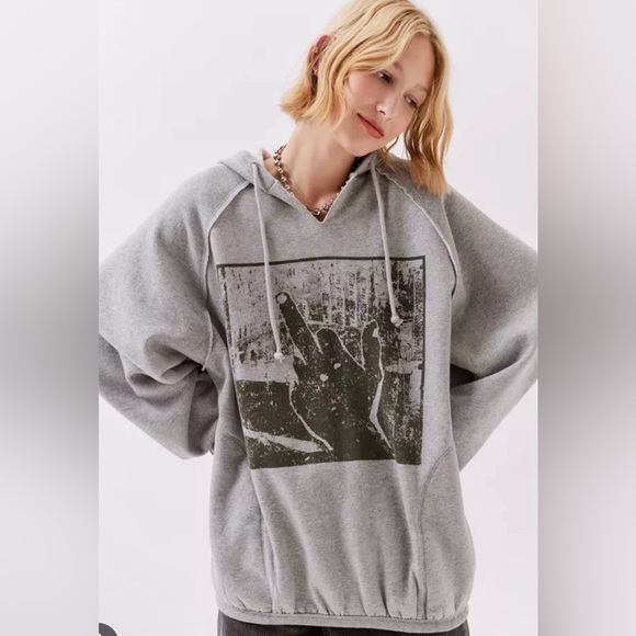 Urban Outfitters | Sweaters | Urban Outfitters Rider Middle Finger ...